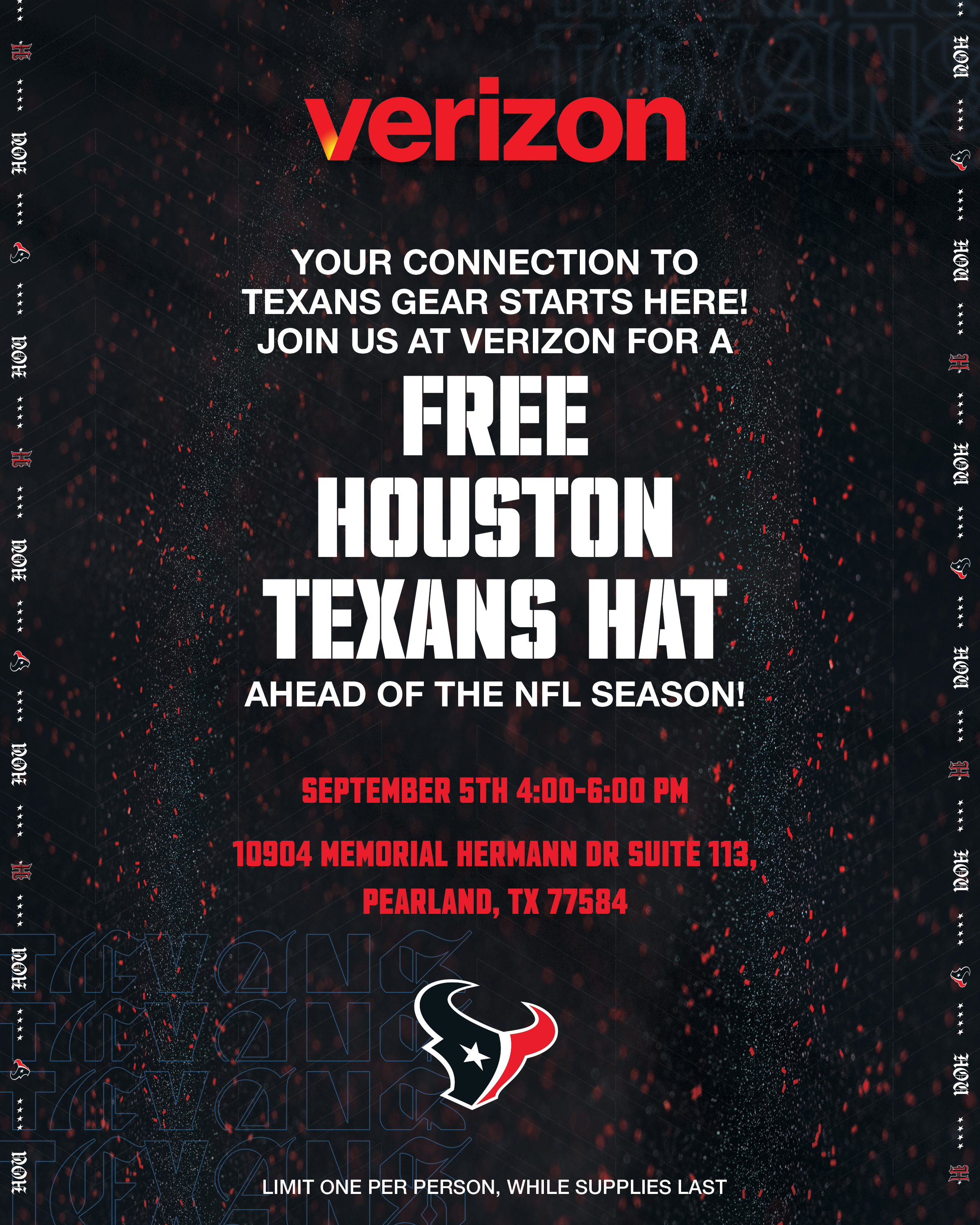 Verizon Hat Giveaway